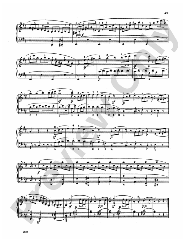 Clementi: Piano Sonatas, (Volume I): No. 4, Op. 26, No. 3 Part - Digital Sheet Music Download