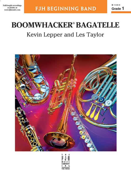 Boomwhacker® Bagatelle: Score: : Les Taylor - Digital Sheet Music Download
