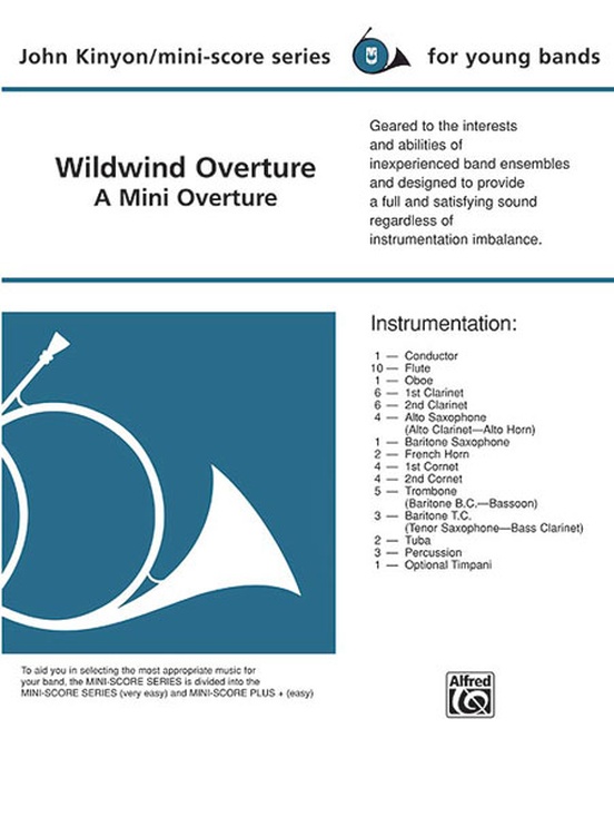 Wildwind Overture: Baritone T.C.: Baritone T.C. Part - Digital Sheet ...