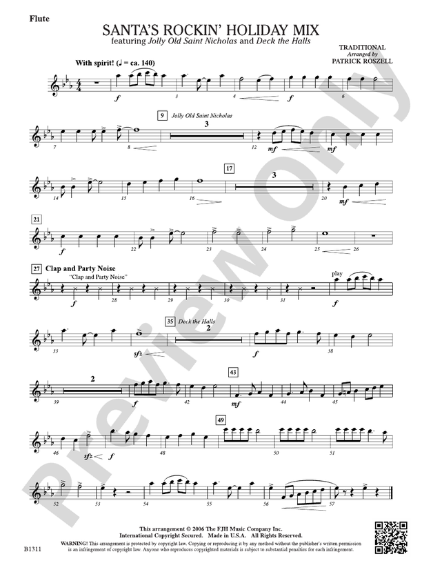 Santa's Rockin' Holiday Mix (featuring Jolly Old Saint Nicholas and ...