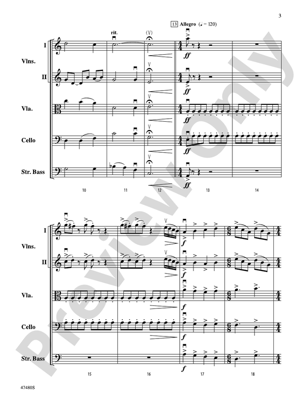 Primal Strings: Score: String Orchestra Score - Digital Sheet Music ...
