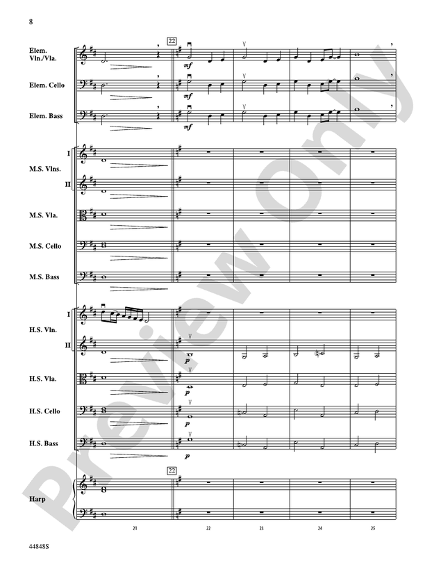 A Festival Rondo: Score: String Orchestra Score - Digital Sheet Music ...