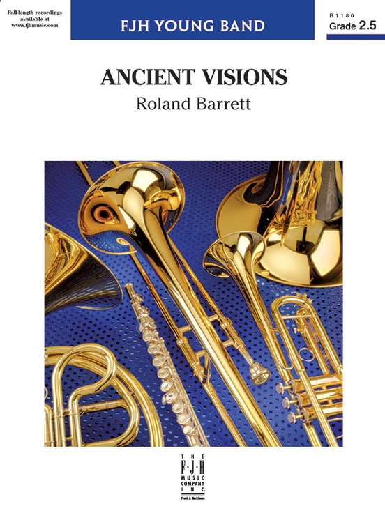 Ancient Visions: Concert Band Conductor Score: Roland Barrett | Sheet Music