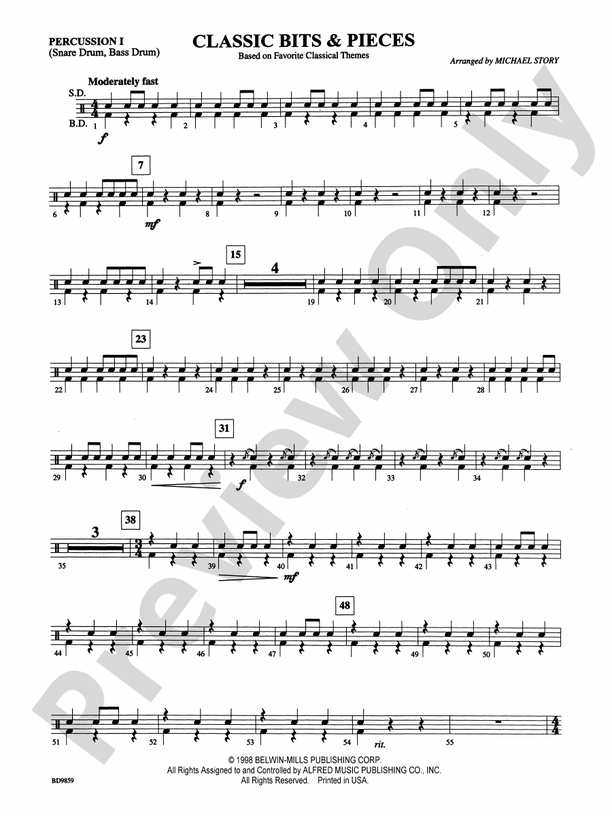 Classic Bits & Pieces (based on Favorite Classic Themes): 1st ...
