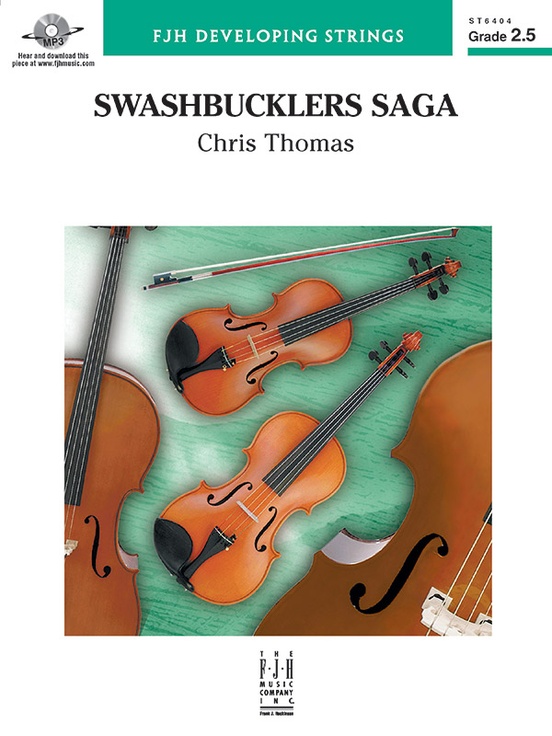 Swashbucklers Saga: Violin 2: Violin 2 Part: Chris Thomas - Digital ...