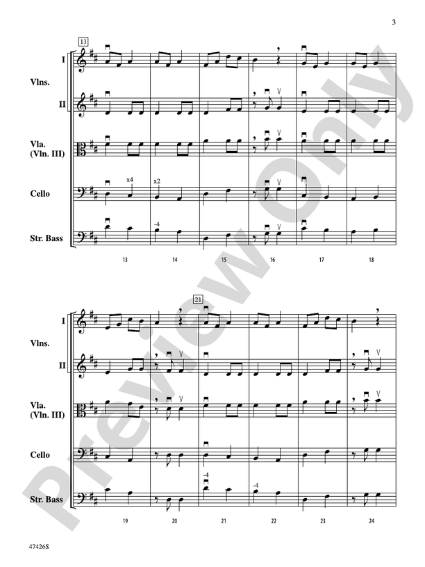 Hanukkah Dances: Score: String Orchestra Score - Digital Sheet Music ...