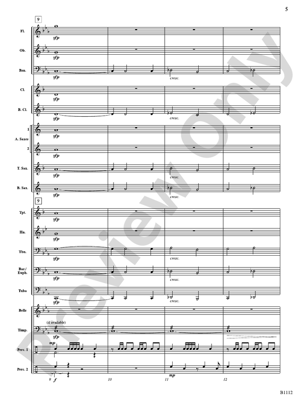 Joyant Overture: Score: : Elliot Del Borgo - Digital Sheet Music Download