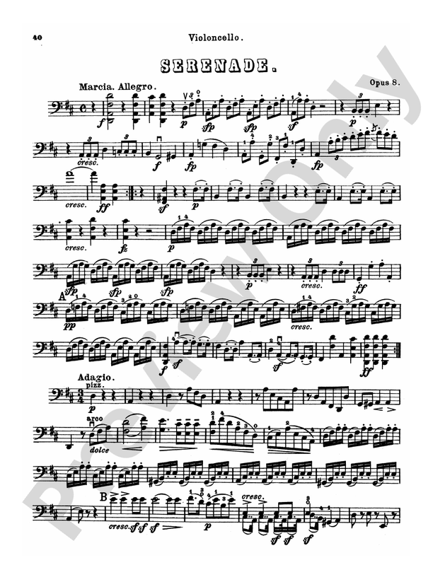 Beethoven: String Trio Compilations: 5. Serenade, Op. 8 in D Major ...