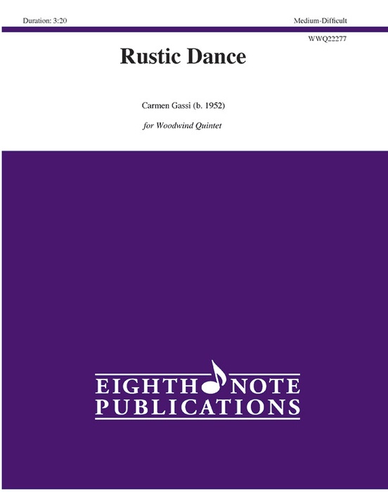 Rustic Dance: Woodwind Quintet Score & Parts: Carmen Gassi | Sheet Music