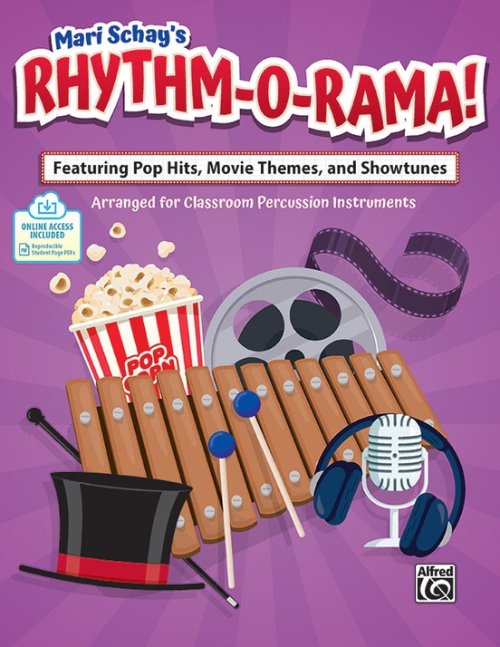 Rhythm-O-Rama!: Book & Online PDF: Mari Schay | Sheet Music