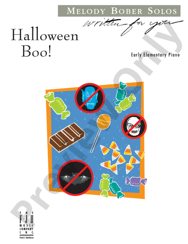 Halloween Boo!: Piano: Melody Bober - Digital Sheet Music Download