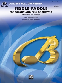 Fiddle-Faddle for Soloist and Full Orchestra: Solo Violin: Solo Violin Part - Digital Sheet ...