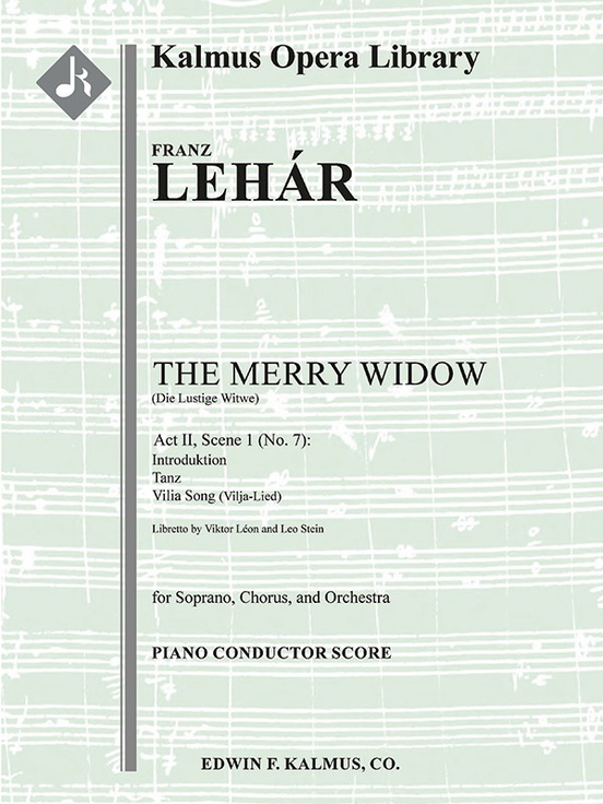 Die Lustige Witwe (The Merry Widow): Vilia Song (Vilja-Lied): Light ...