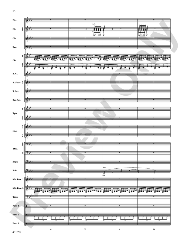 Panopticon Rising: Score: Concert Band Score - Digital Sheet Music Download