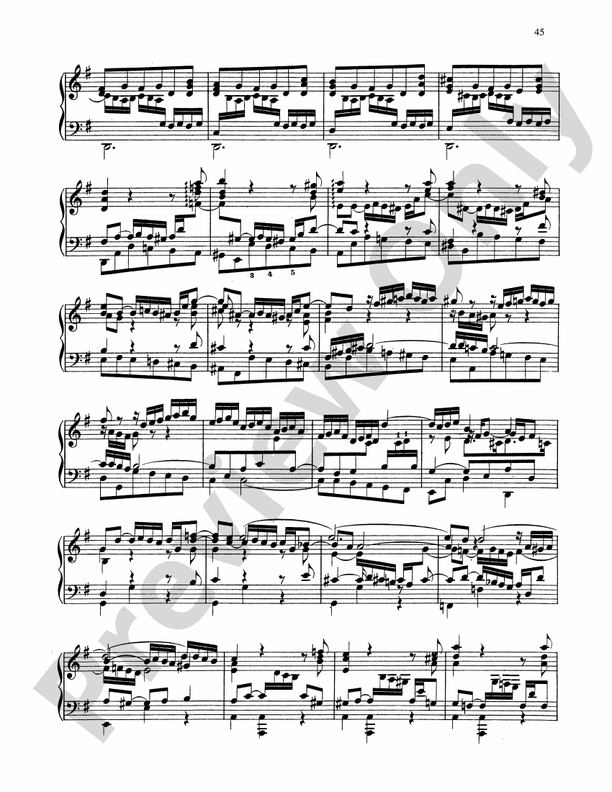 Bach: Six Organ Preludes and Fugues (Arr. Franz Liszt): No. 5, Prelude ...