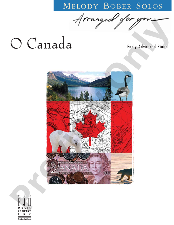 O Canada: Piano: Calixa Lavallée - Digital Sheet Music Download