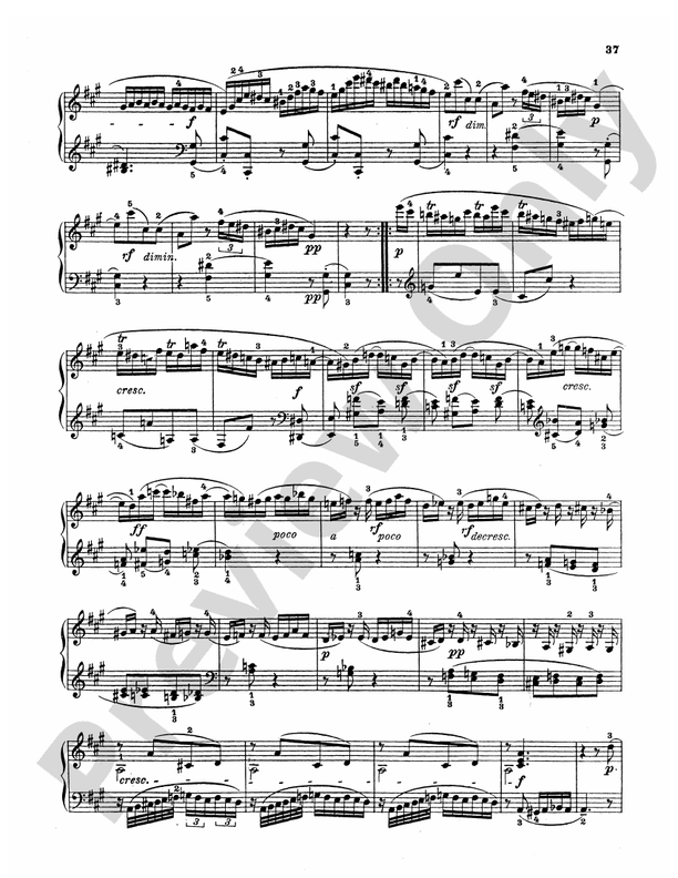 Clementi: Piano Sonatas, (Volume I): No. 3, Op. 26, No. 2 Part - Digital Sheet Music Download