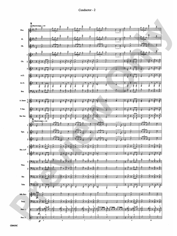 Star Wars® Main Theme: Score: Concert Band Score - Digital Sheet Music ...