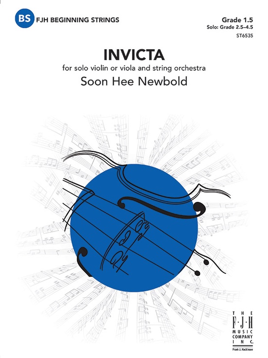 Invicta: String Orchestra Conductor Score: Soon Hee Newbold | Sheet Music