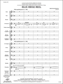 Blue Ridge Reel: Concert Band Conductor Score: Brian Balmages | Alfred ...