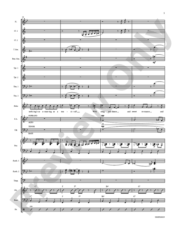 A Musical (from the musical Something Rotten!): Score: Choir Score ...