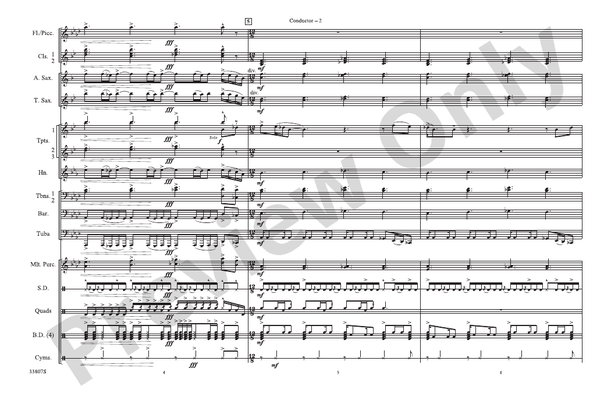 Whipping Post: Marching Band Conductor Score & Parts: The Allman ...