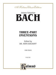 Bach: Three-Part Inventions (Ed. Hans Bischoff): Piano Book: Johann Sebastian Bach - Digital ...