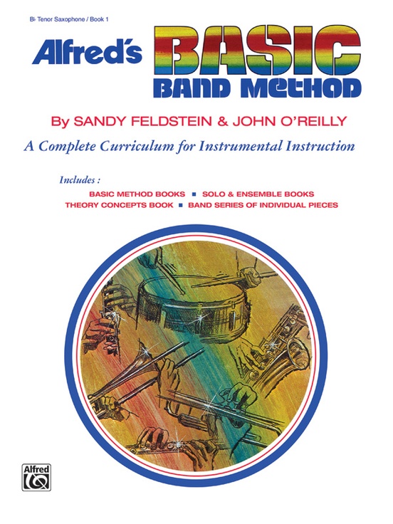 Alfred's Basic Band Method, Book 1: Tenor Sax Book | Sheet Music