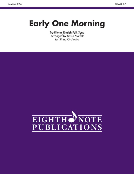 Early One Morning: String Orchestra Conductor Score & Parts | Sheet Music