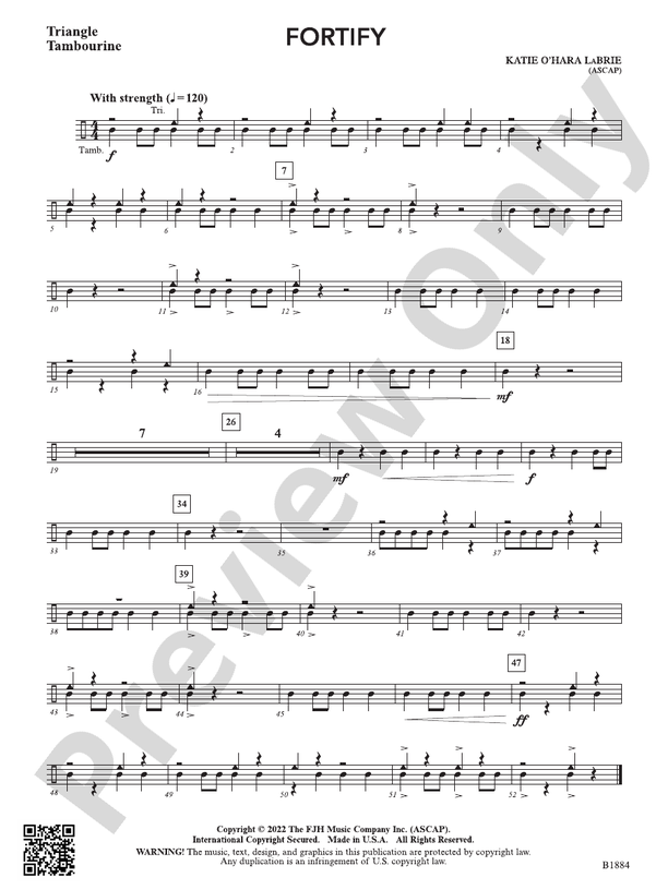 Fortify: Triangle: Triangle Part: Katie O'Hara LaBrie - Digital Sheet ...