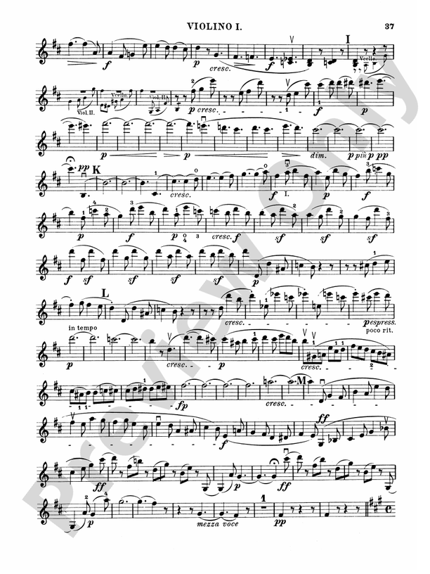 Beethoven: String Quartets, Volume III: String Quartet, Op. 131 (Violin I) Part - Digital Sheet ...