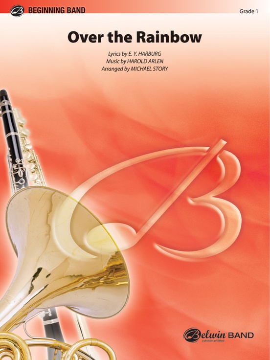 Over the Rainbow: 1st B-flat Trumpet: 1st B-flat Trumpet Part - Digital Sheet Music Download