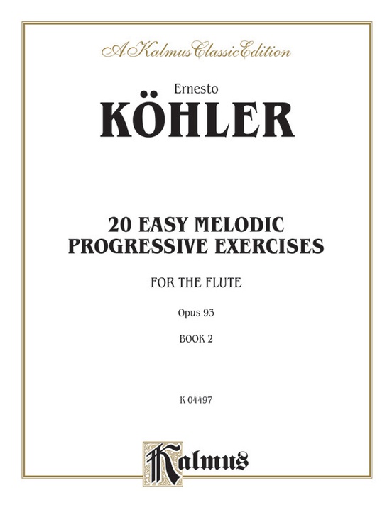 Köhler: Twenty Easy Melodic Progressive Exercises, Op. 93 (Volume II, Nos. 11-20): Exercise No ...