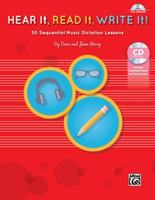 Hear It, Read It, Write It!: Book & CD | Sheet Music