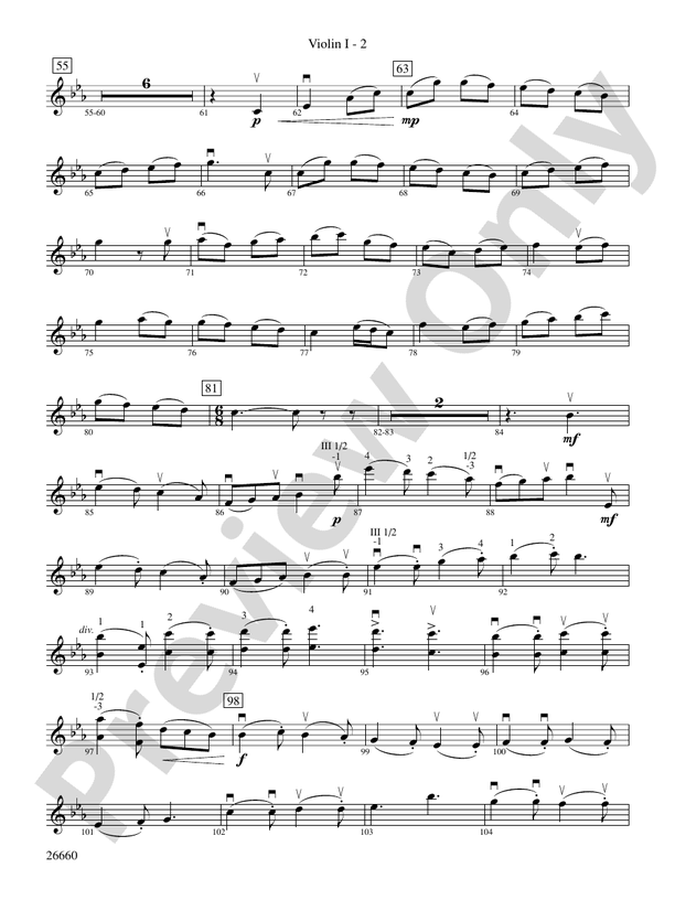Christmas Day: 1st Violin: 1st Violin Part - Digital Sheet Music Download