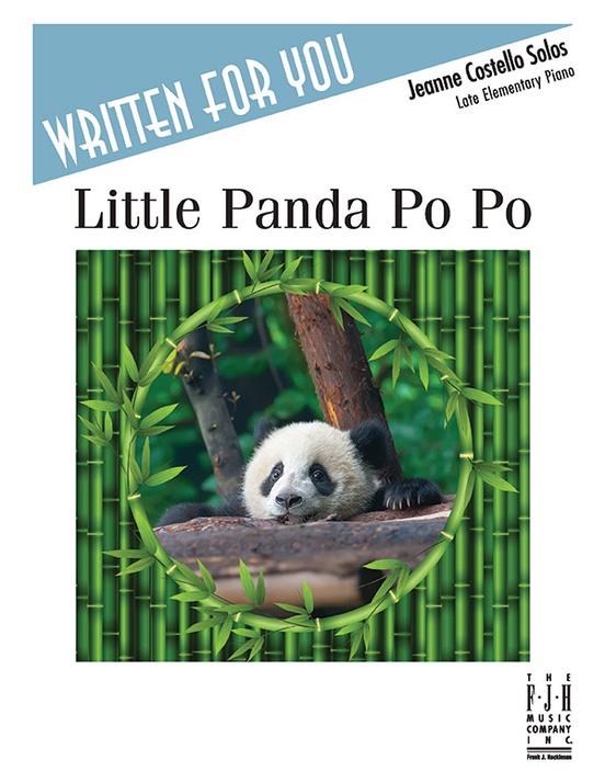 Little Panda Po Po: Piano: Jeanne Costello - Digital Sheet Music Download
