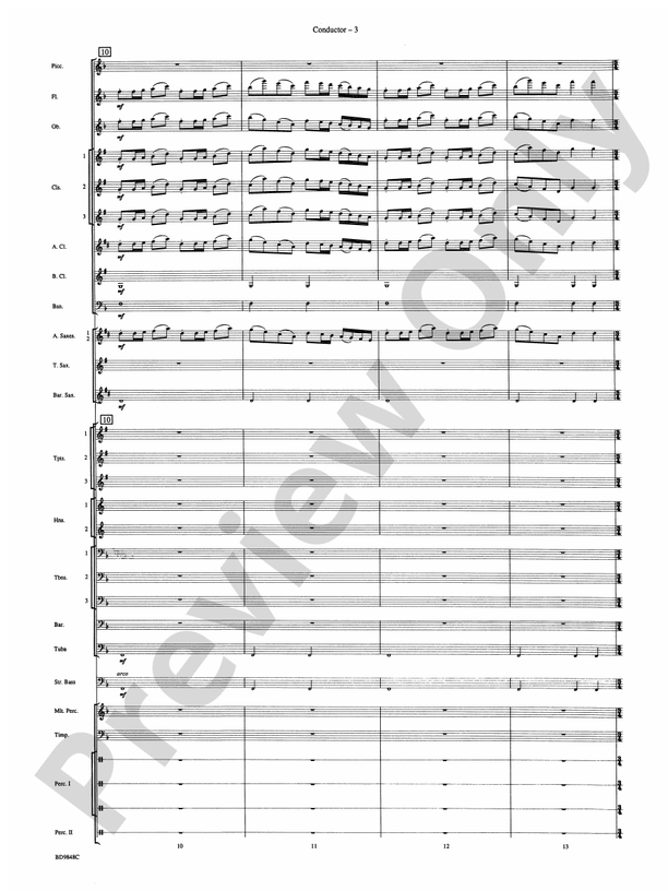 Shivaree: Concert Band Conductor Score & Parts: Carl Strommen - Digital ...