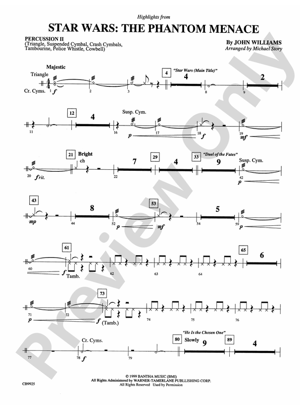 Star Wars®: Episode I The Phantom Menace, Highlights from: 2nd ...