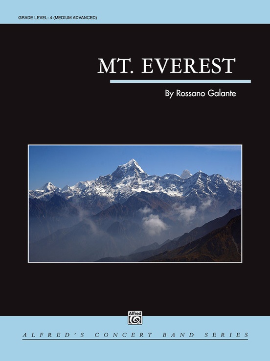 Mt. Everest: B-flat Bass Clarinet: B-flat Bass Clarinet Part - Digital ...