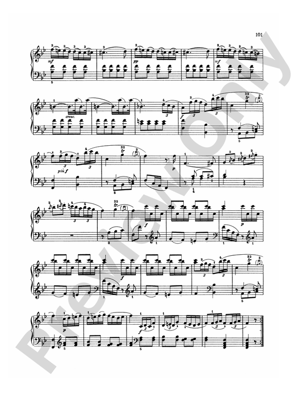 Haydn: Sonatas (Volume II): No. 22, Sonata in B flat Major Part - Digital Sheet Music Download