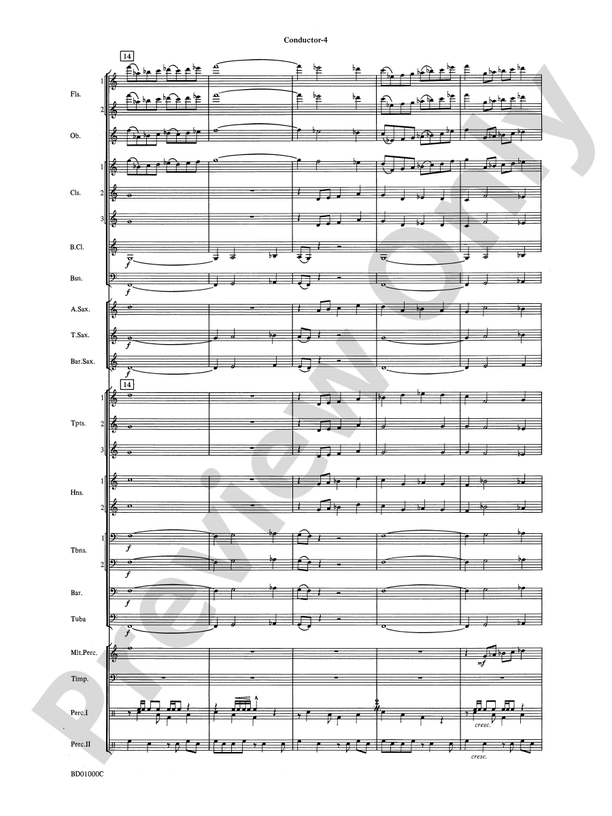 Chant Rituals: Score: Concert Band Score - Digital Sheet Music Download