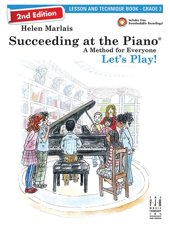 Succeeding at the Piano, Lesson and Technique Book - Grade 3: Piano ...