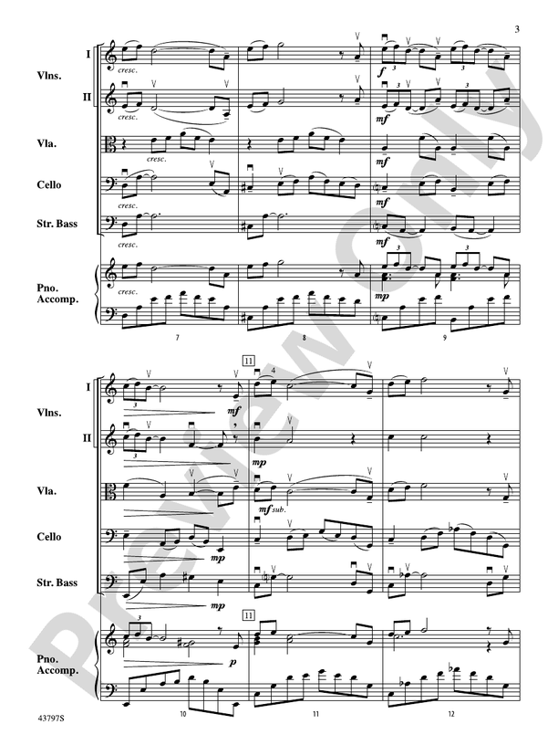 Classic Movie Ballads: Score: String Orchestra Score - Digital Sheet ...