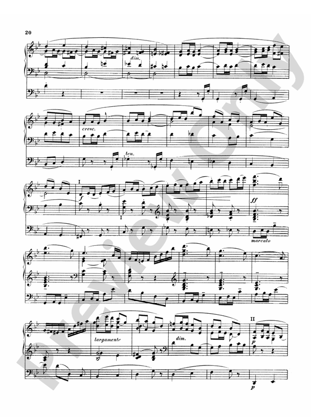 Elgar: Sonata in G Major (Urtext): IV. Presto (comodo) Part - Digital Sheet Music Download