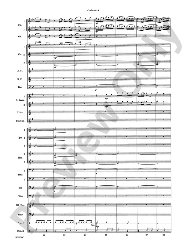 Patapan: Score: Concert Band Score - Digital Sheet Music Download