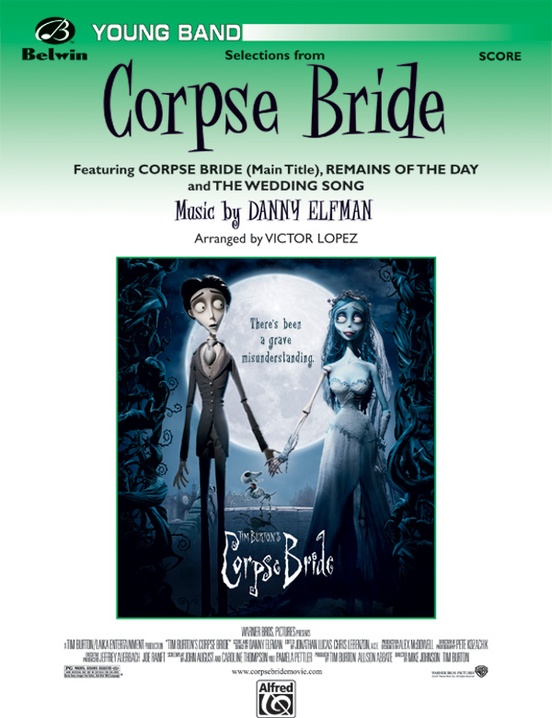 Corpse Bride, Selections from: Flute: Flute Part - Digital Sheet Music ...