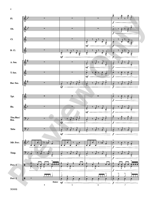 Dune Buggy: Score: Concert Band Score - Digital Sheet Music Download