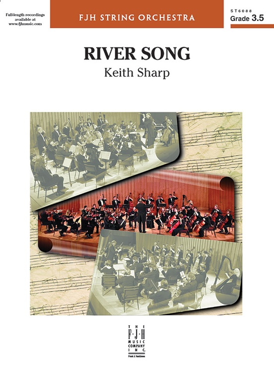 River Song: String Orchestra Conductor Score & Parts: Keith Sharp ...