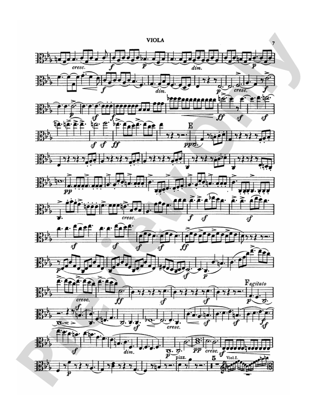 String Quartets, Op. 12; Op. 44, Nos. 1, 2 & 3: Viola: Viola Part - Digital Sheet Music Download