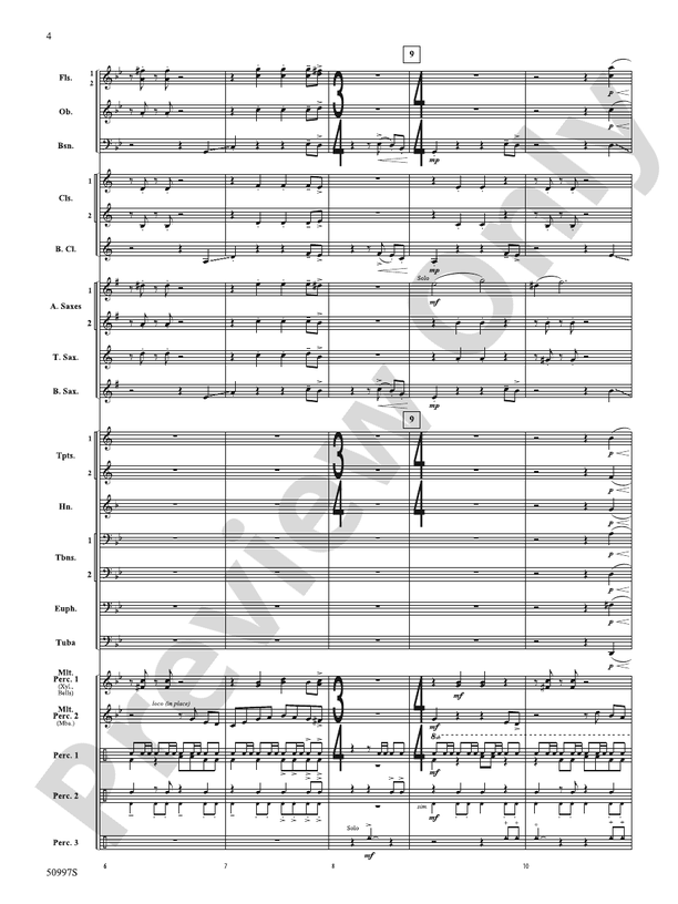 Rumba de la Tumba: Score: Concert Band Score - Digital Sheet Music Download